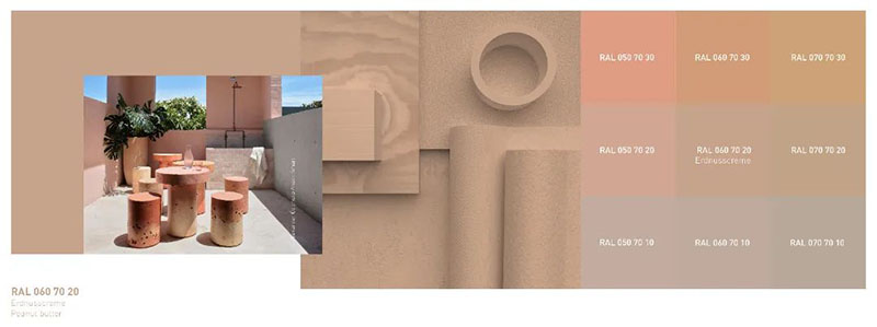 RAL色彩趋势2023+包含的15 种颜色是实体和平面设计的优选方案 - 千通彩色彩管理官网